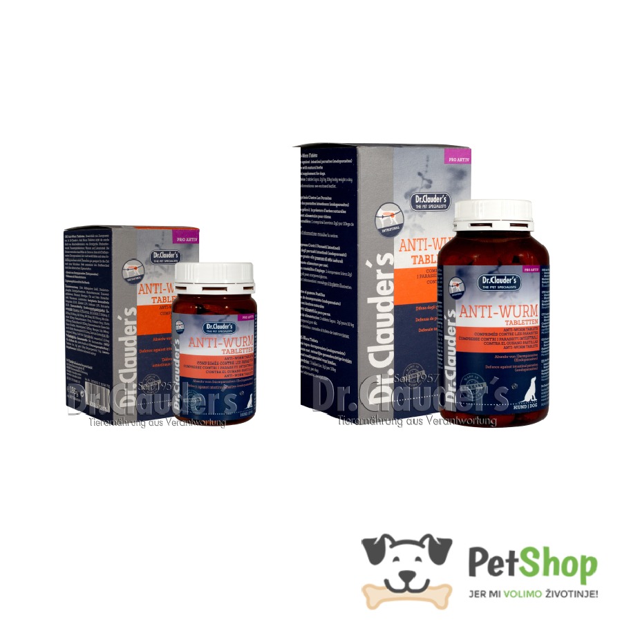 Dr.Clauder's F&C Intestinal Tablete – protiv glista 1 - Petshop.ba